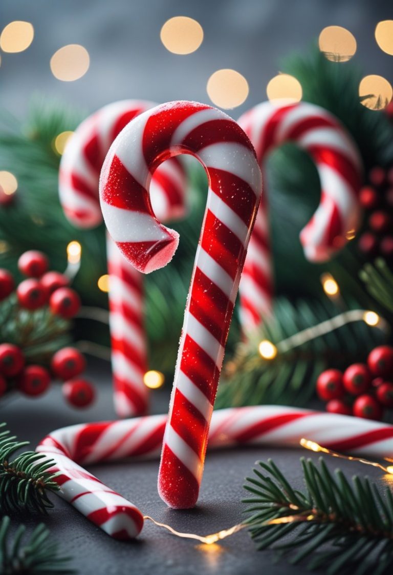 Festive Christmas Aesthetic: Peppermint Candy Centerpiece - Trionua